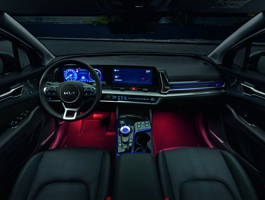 Punane LED jalgaderuumi valgustus (Esimene istmerida)